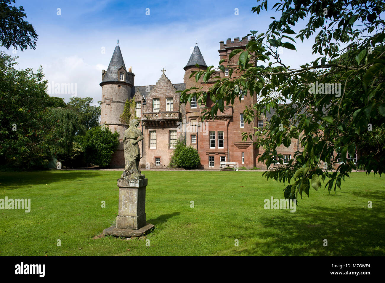Hospitalfield House, Arbroath Angus Scotland Stock Photo - Alamy