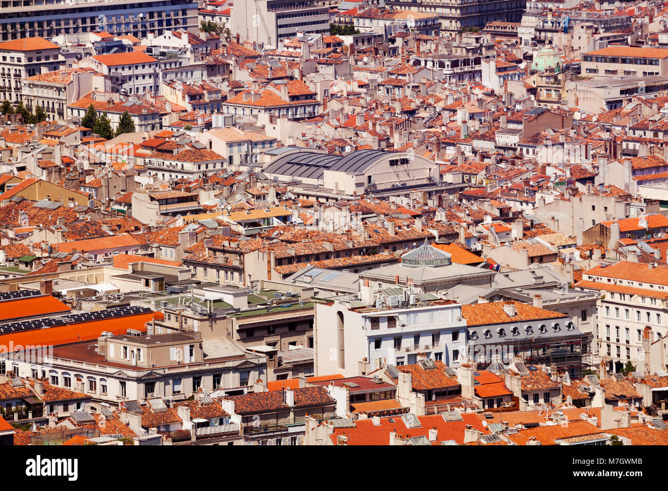 Birds eye view marseille france hi-res stock photography and images - Alamy