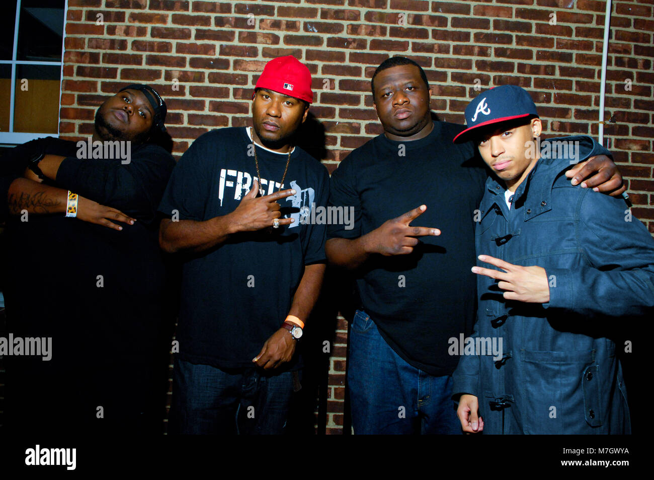 Rapper Cory Gunz (r) backstage portrait at the This is 50 Festival at ...