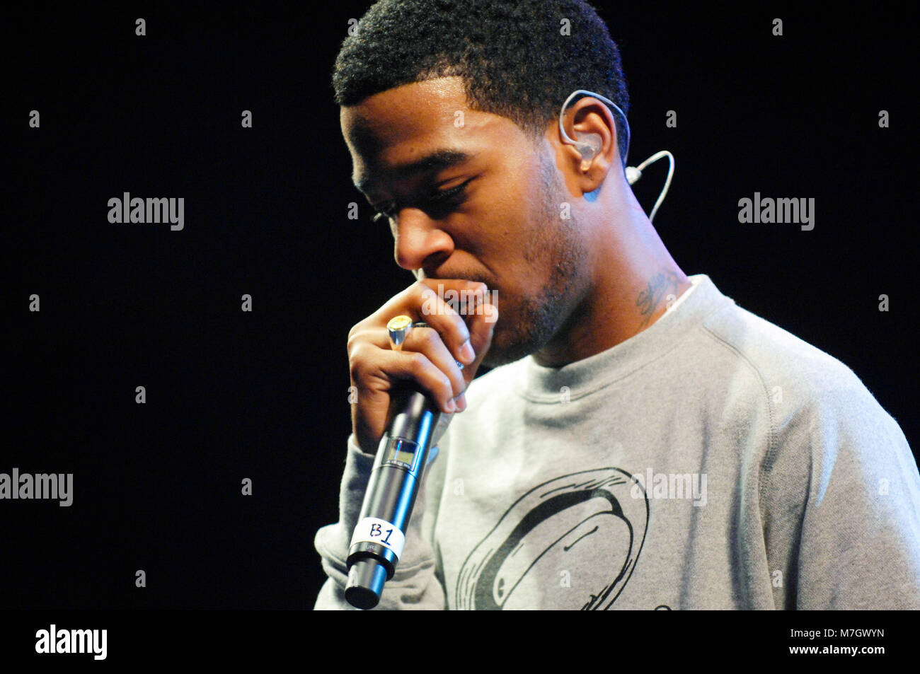 Rapper Kid Cudi performs at the This is 50 Festival at Governor's ...