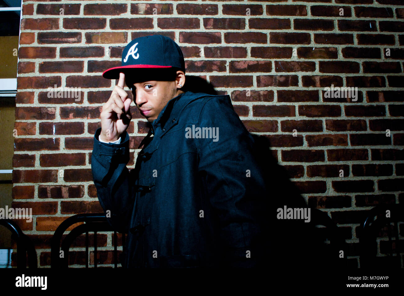 Rapper Cory Gunz backstage portrait at the This is 50 Festival at ...