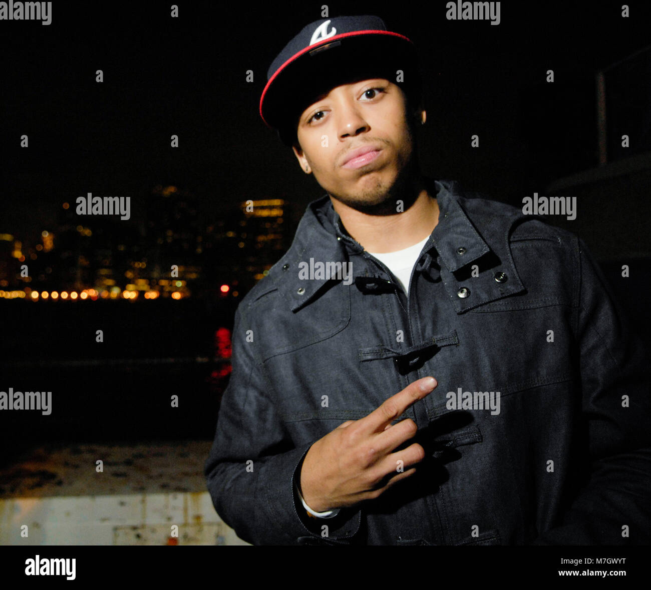 Rapper Cory Gunz backstage portrait at the This is 50 Festival at ...