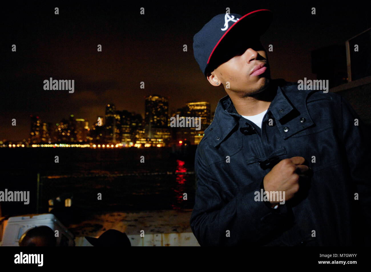 Rapper Cory Gunz backstage portrait at the This is 50 Festival at ...