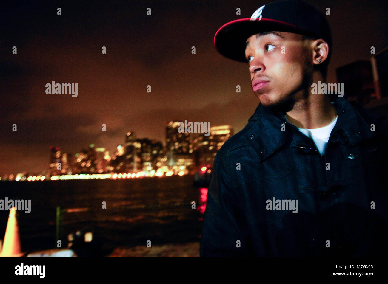 Rapper Cory Gunz backstage portrait at the This is 50 Festival at ...