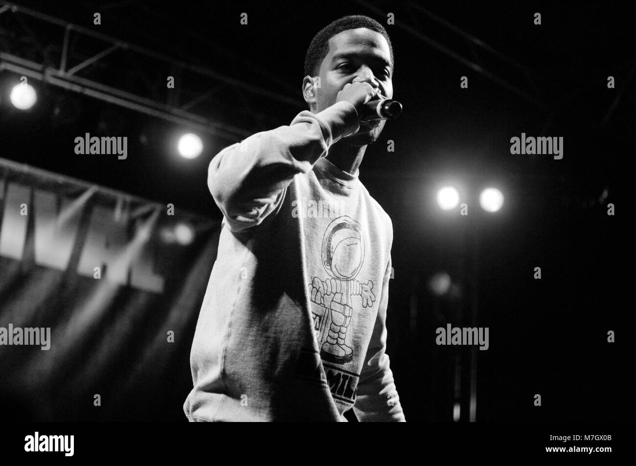 Rapper Kid Cudi performs at the This is 50 Festival at Governor's ...