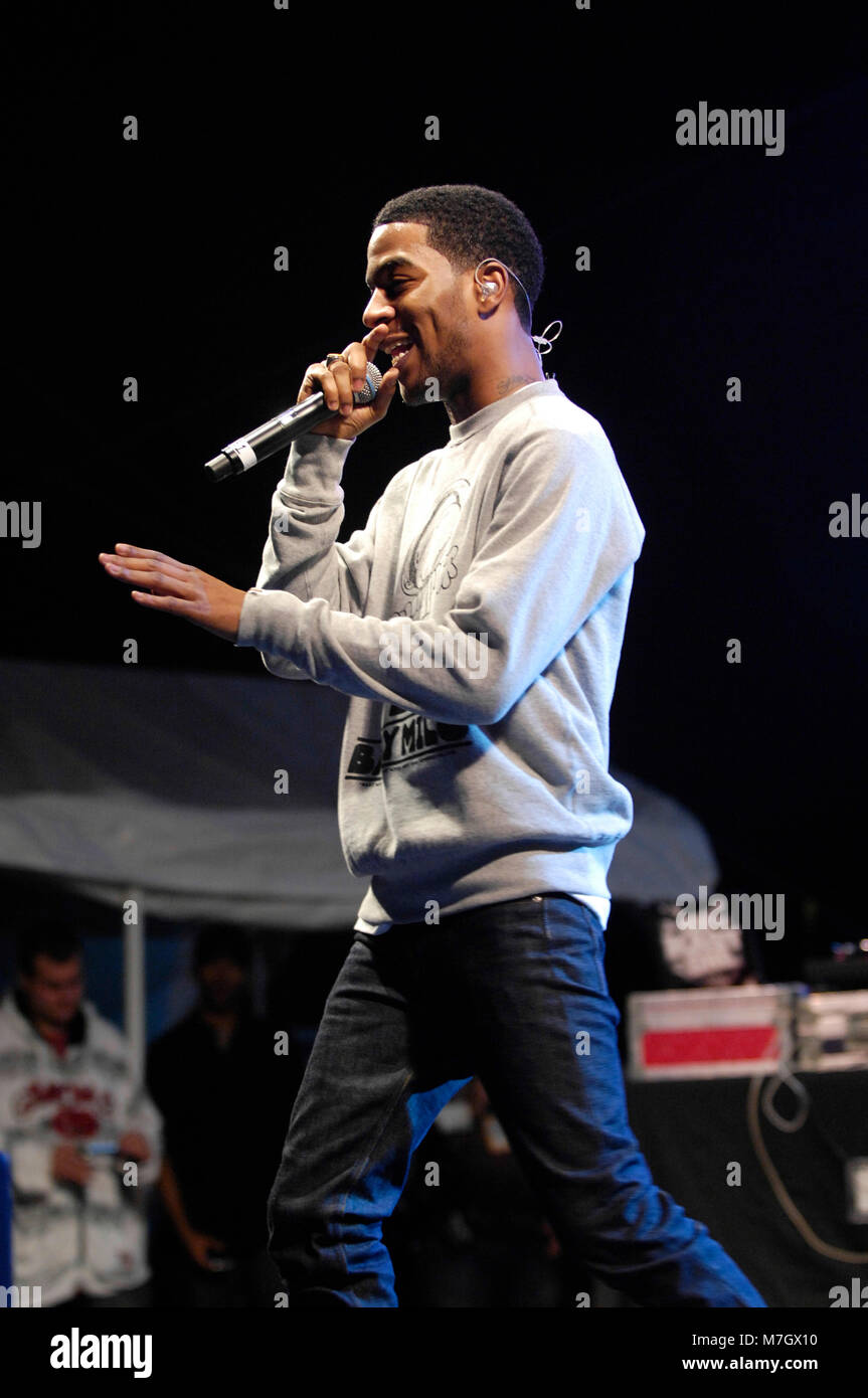 Rapper Kid Cudi performs at the This is 50 Festival at Governor's ...
