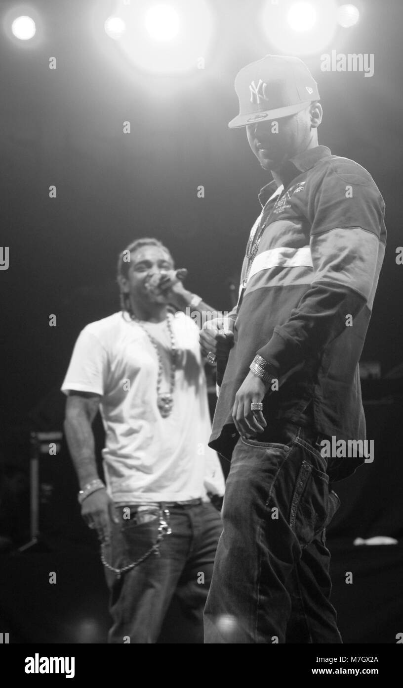 Rapper jim jones Black and White Stock Photos & Images - Alamy