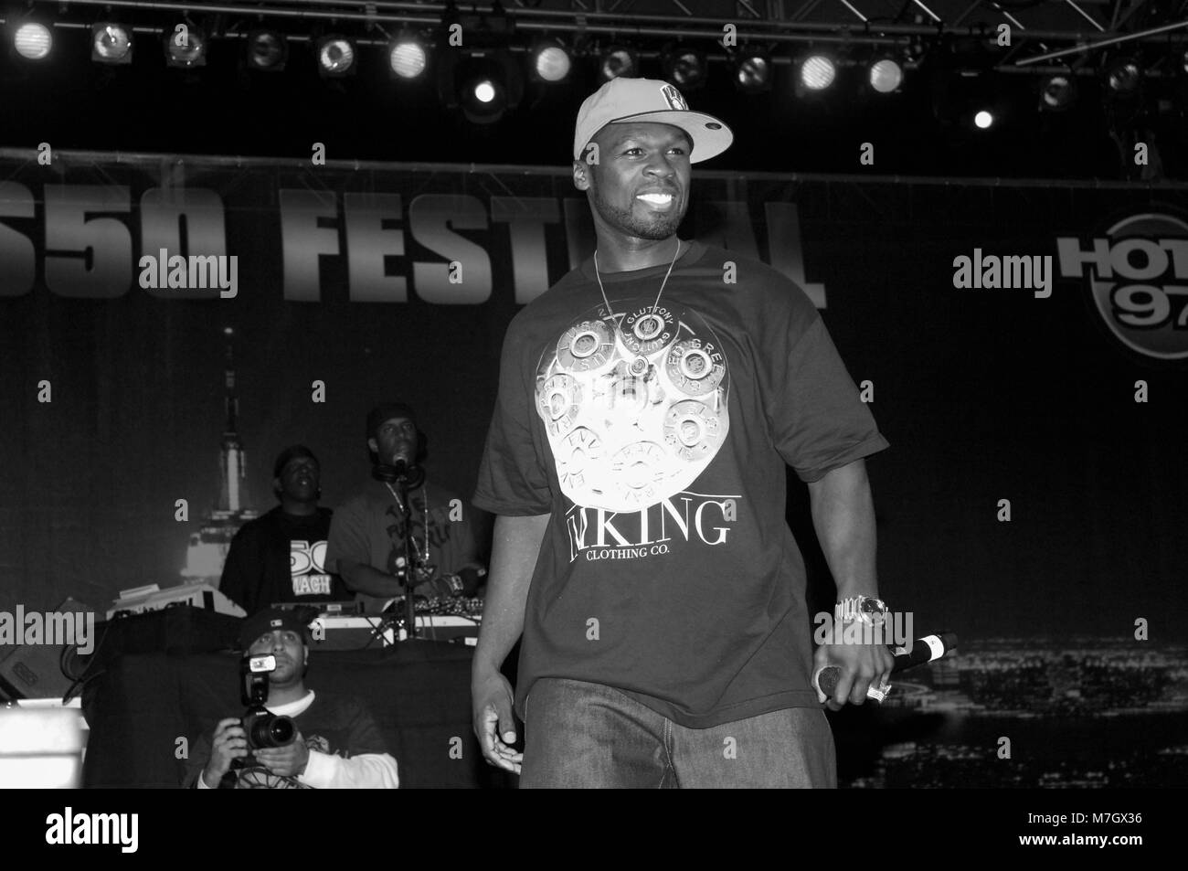 Rapper Curtis "50 Cent" Jackson of G-Unit performs at the This is 50 ...