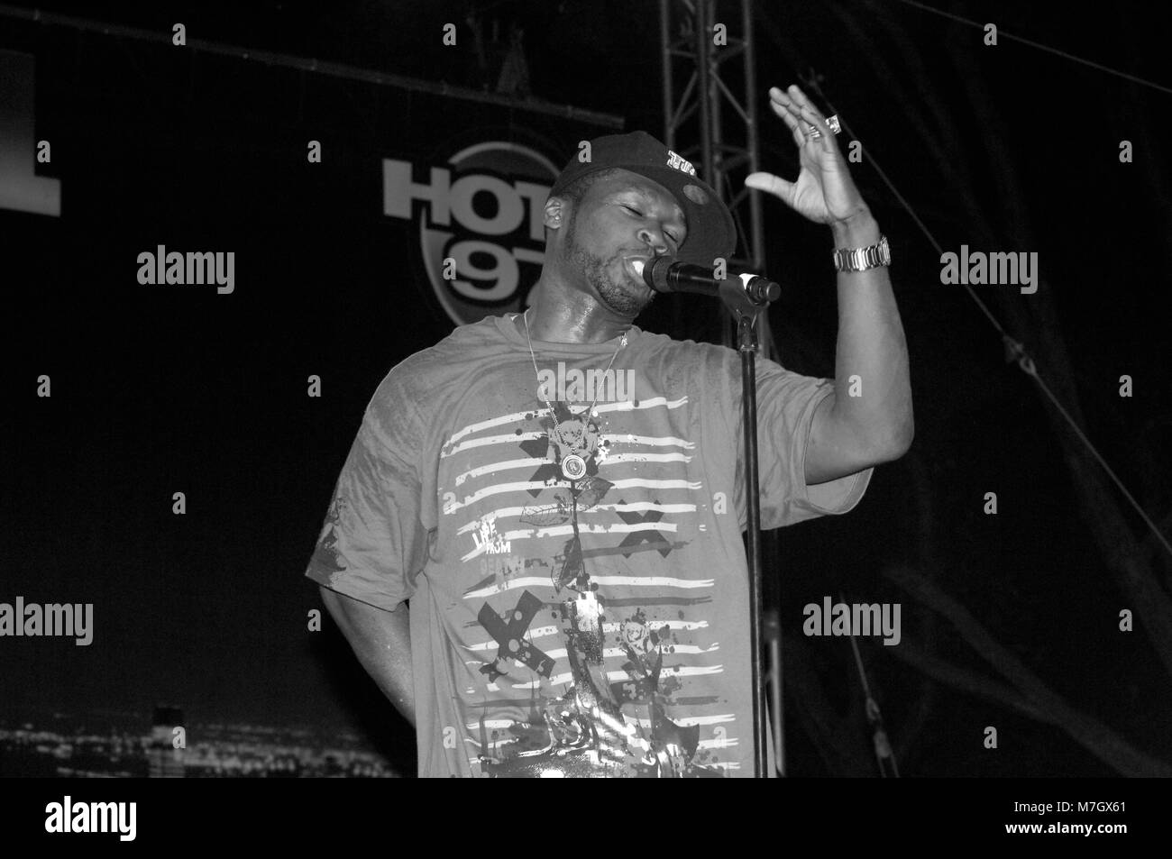 Rapper Curtis "50 Cent" Jackson of G-Unit performs at the This is 50 ...