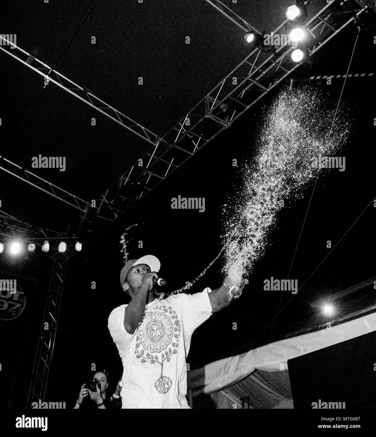 Rapper Curtis "50 Cent" Jackson of G-Unit performs at the This is 50 ...
