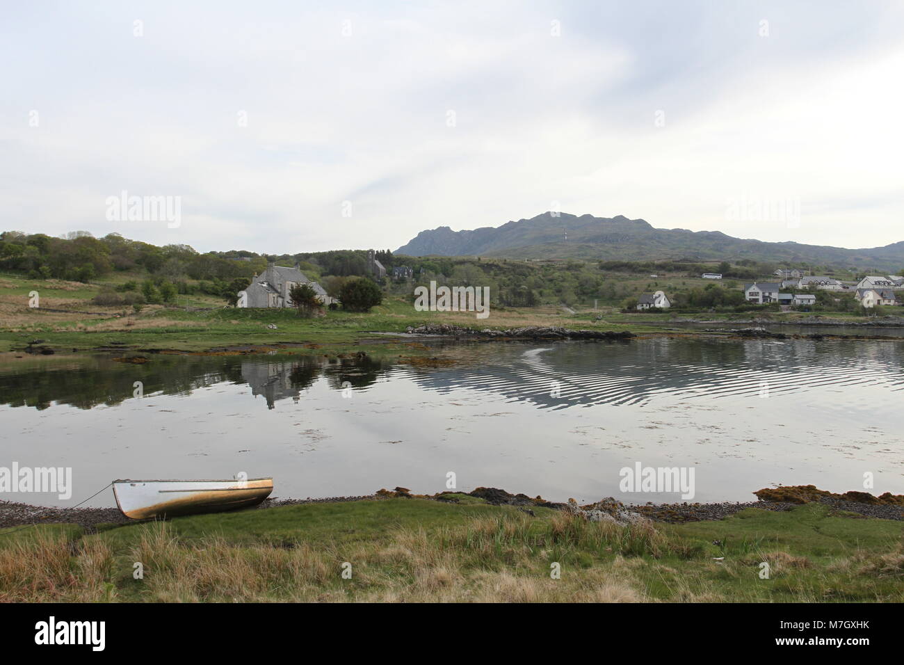 Arisaig waterfront Scotland May 2012 Stock Photo - Alamy