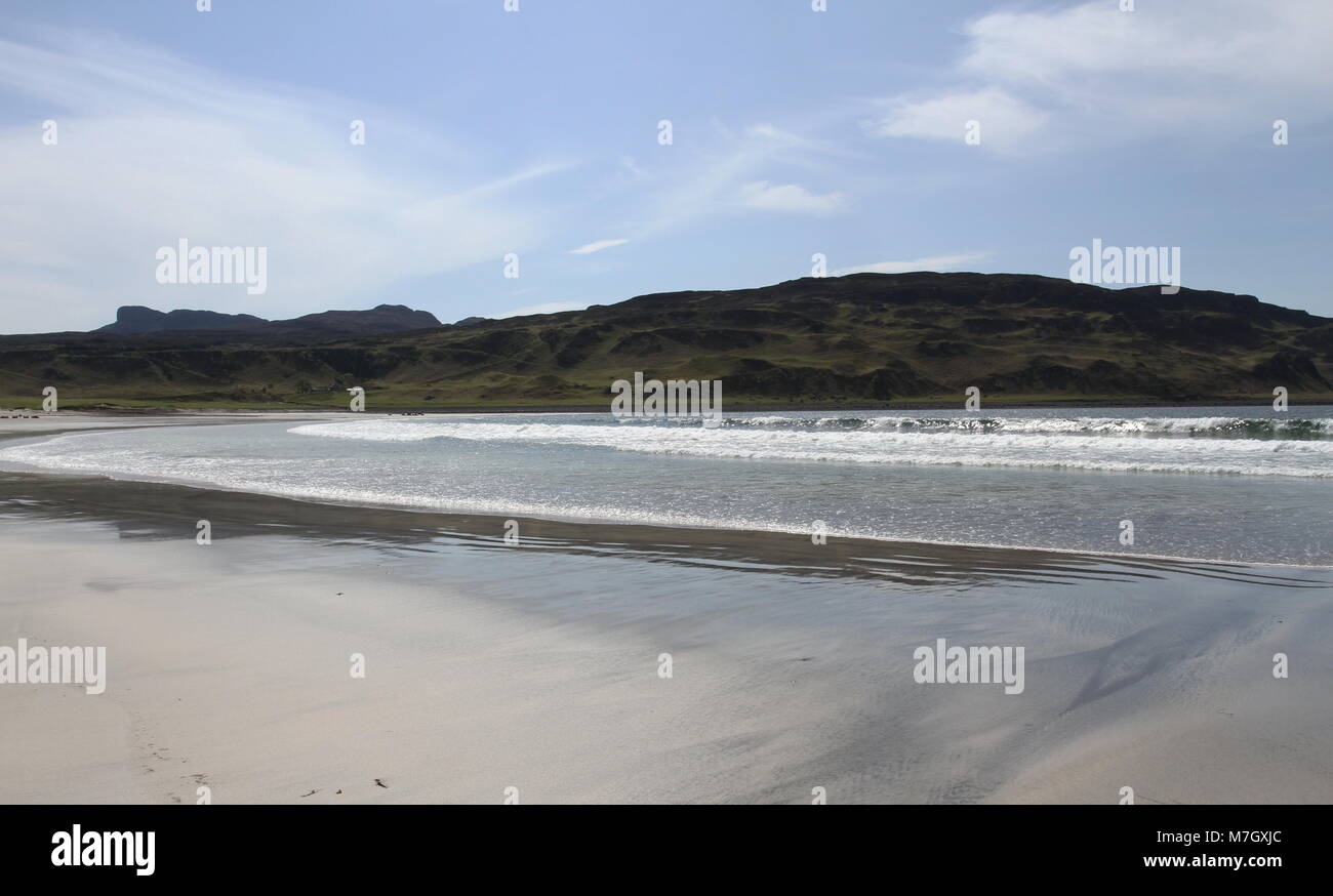 Landscape bay laig isle eigg hi-res stock photography and images - Alamy