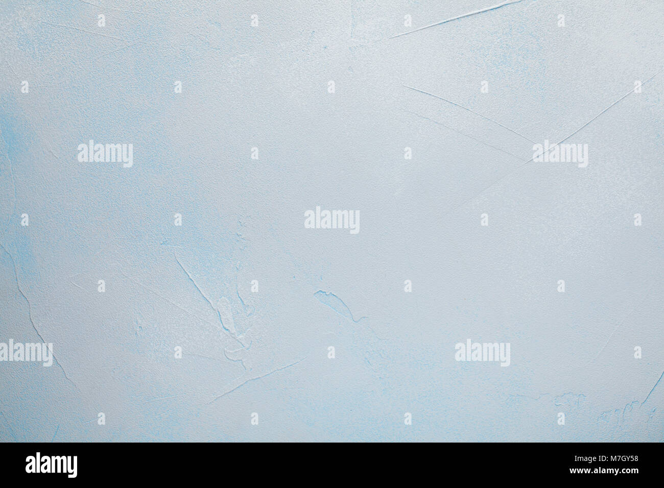 concrete wall of light blue color, cement texture background for design ...