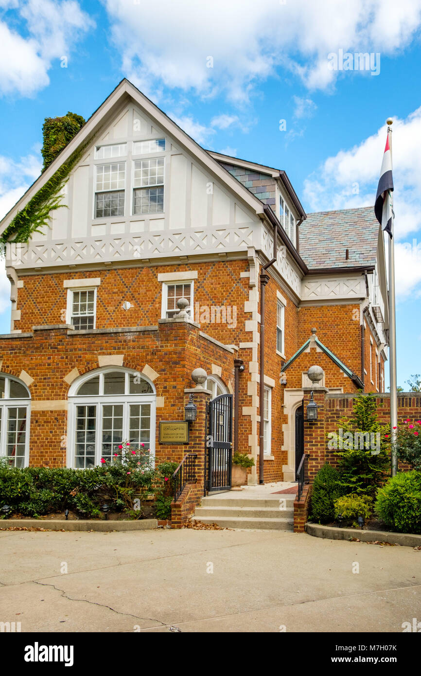 Embassy of the Republic of Iraq, 3421 Massachusetts Avenue NW ...