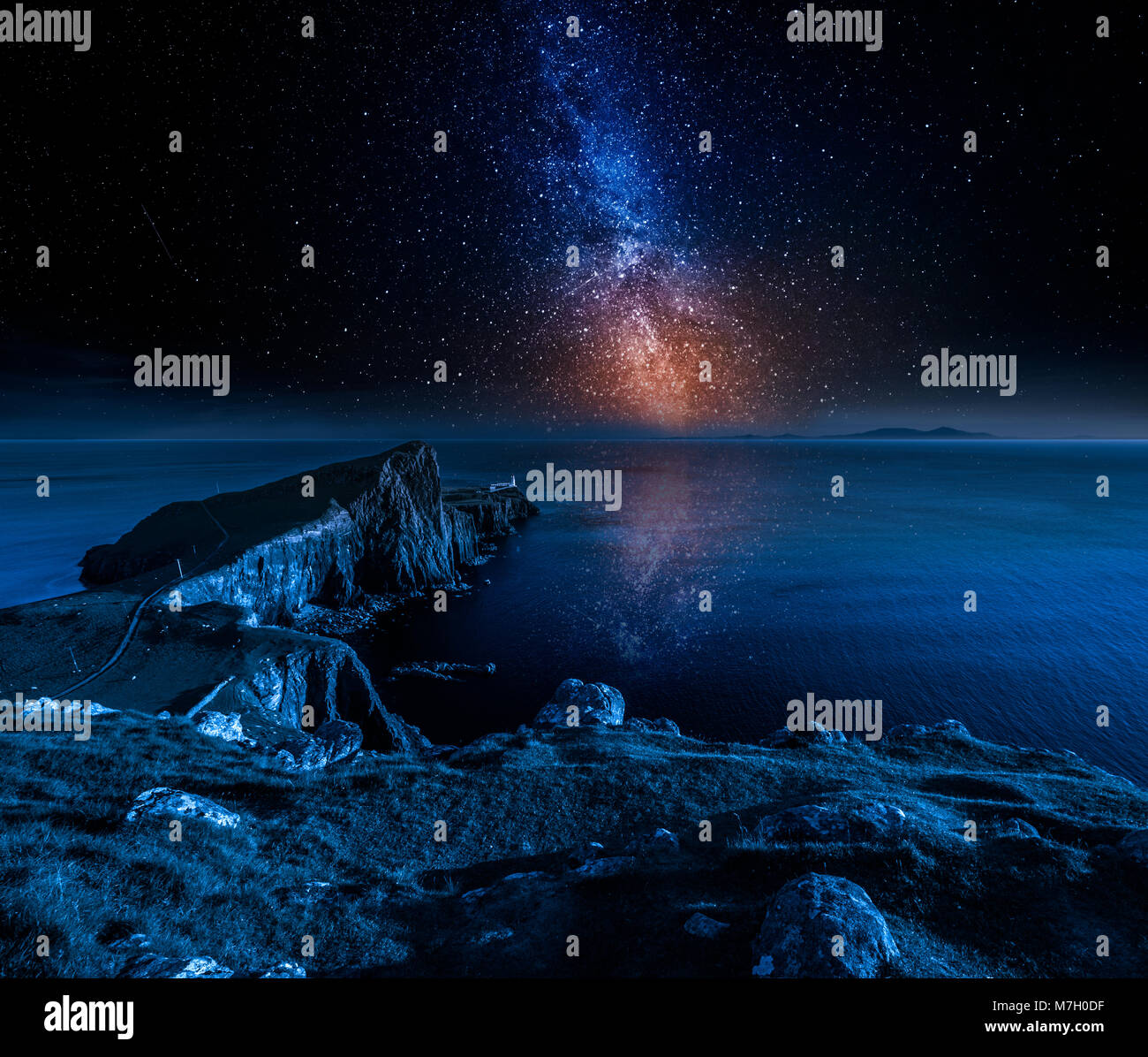 Stars in sky in isle of skye hi-res stock photography and images - Alamy