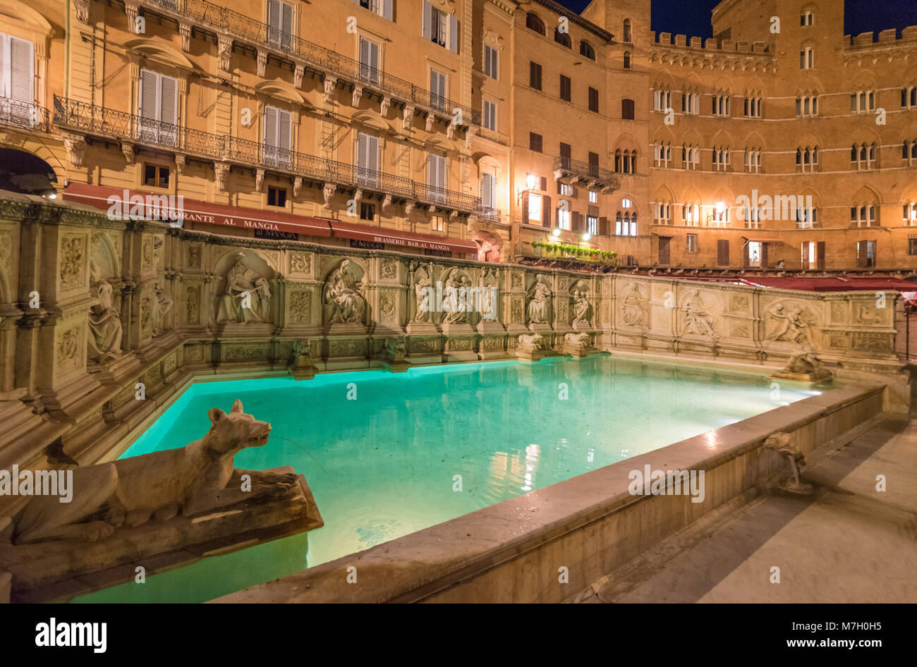 Siena (Italy) - The wonderful historic center of the famous city in ...
