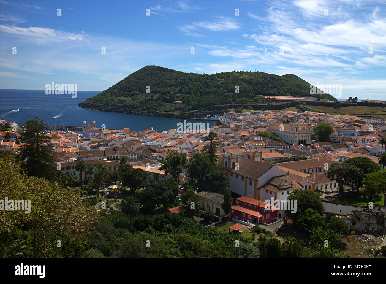 Angra do heroismo, Terceira island, Azores, Portugal Stock Photo - Alamy