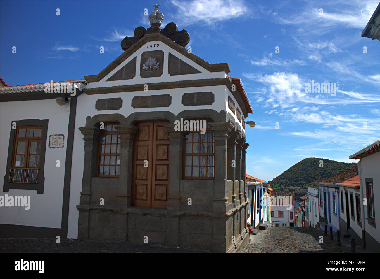 Angra do heroismo, Terceira island, Azores, Portugal Stock Photo - Alamy