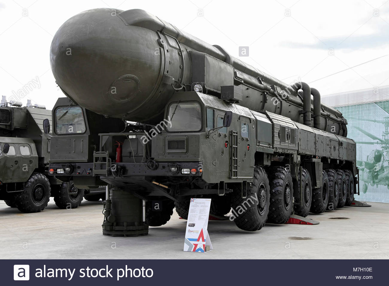 Russian Ballistic Missile Truck High Resolution Stock Photography and ...