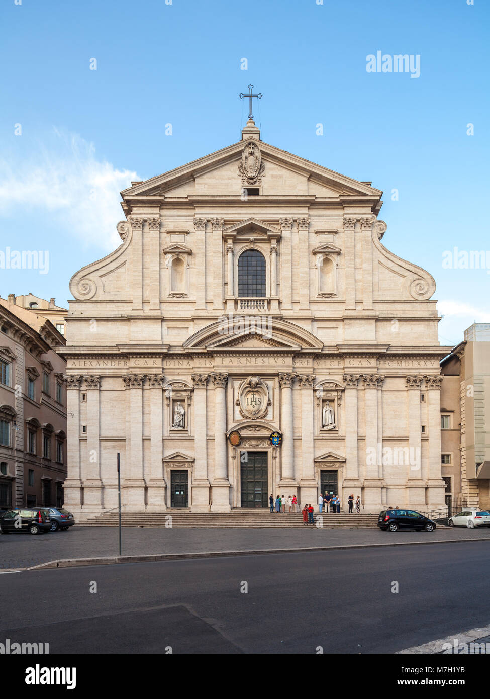 Church of the gesù rome hi-res stock photography and images - Alamy