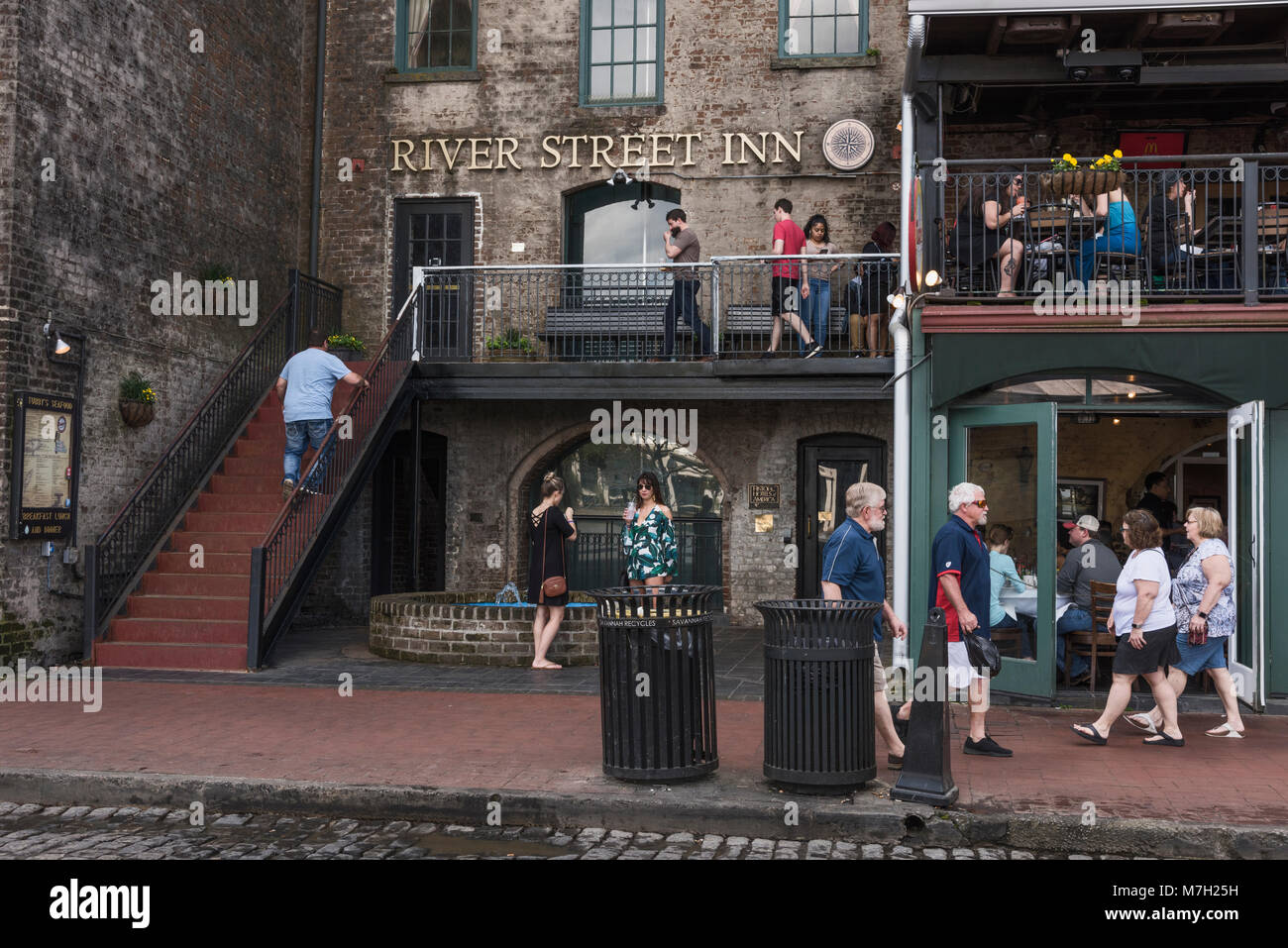 River Street Savannah, Georgia USA Stock Photo - Alamy