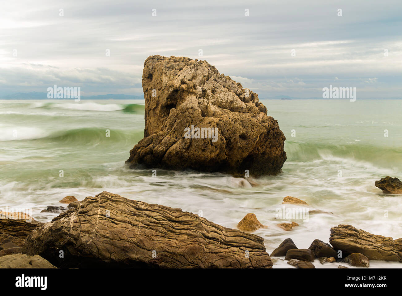 Bolonia dune beach hi-res stock photography and images - Alamy