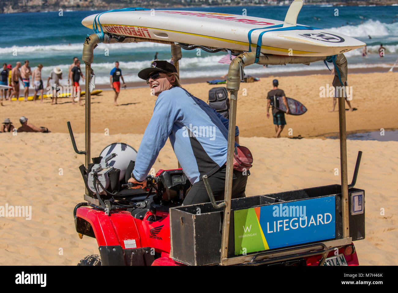 Lifeguard surfboard hi-res stock photography and images - Alamy