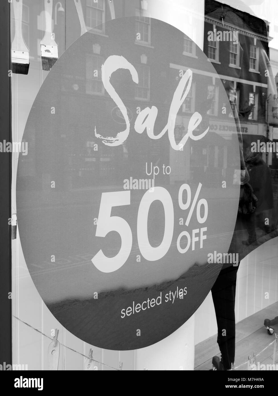 Percentage Off Signs