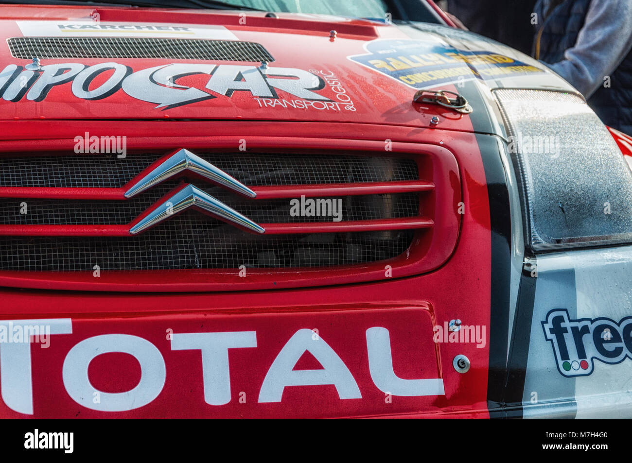 CITROEN C2 S1600 2005 in old racing car rally historical race Stock ...