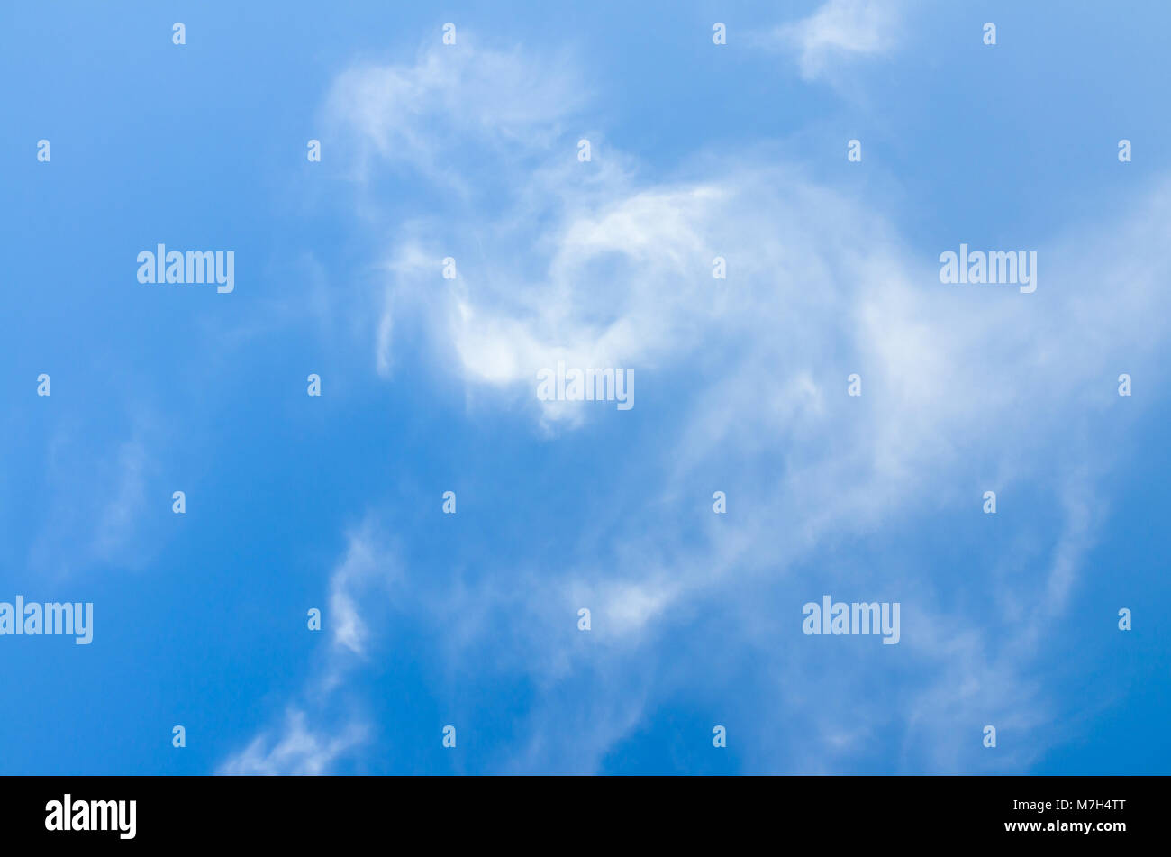 Sky & clouds, bright & shining, blue color. Good for travel or ...