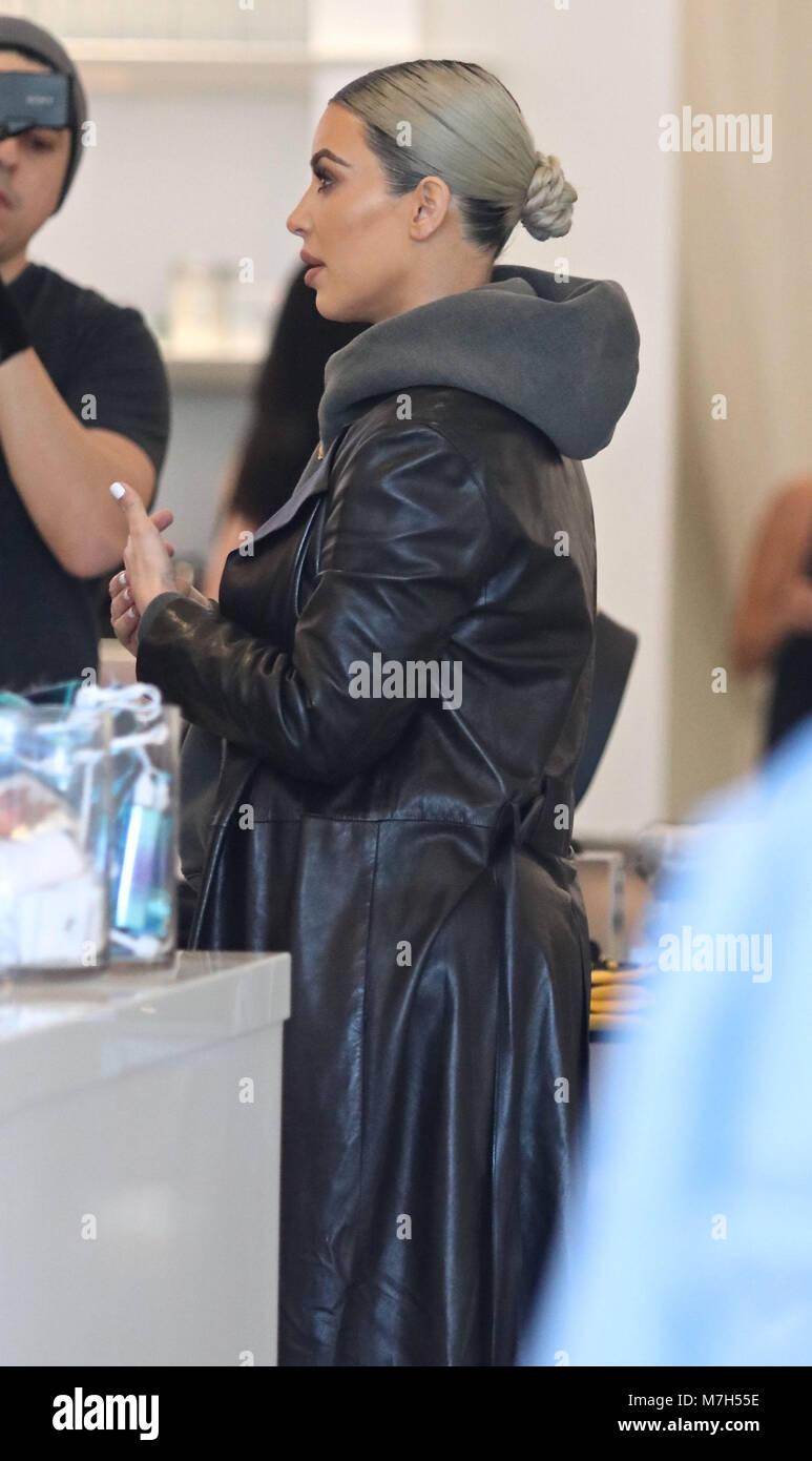 Kim Kardashian spotted at her Dash store in West Hollywood Featuring ...