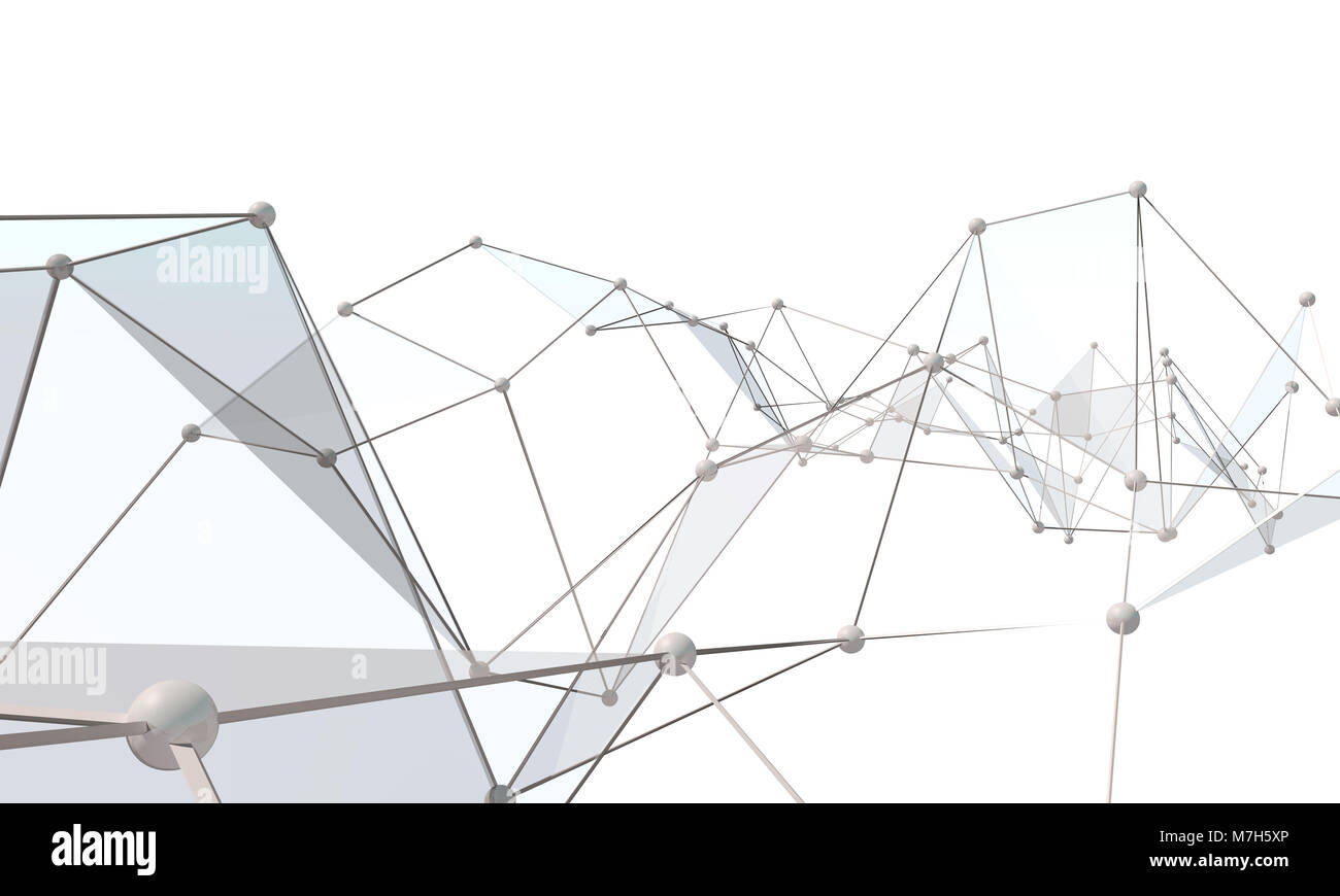 White abstract technology background Stock Photo - Alamy