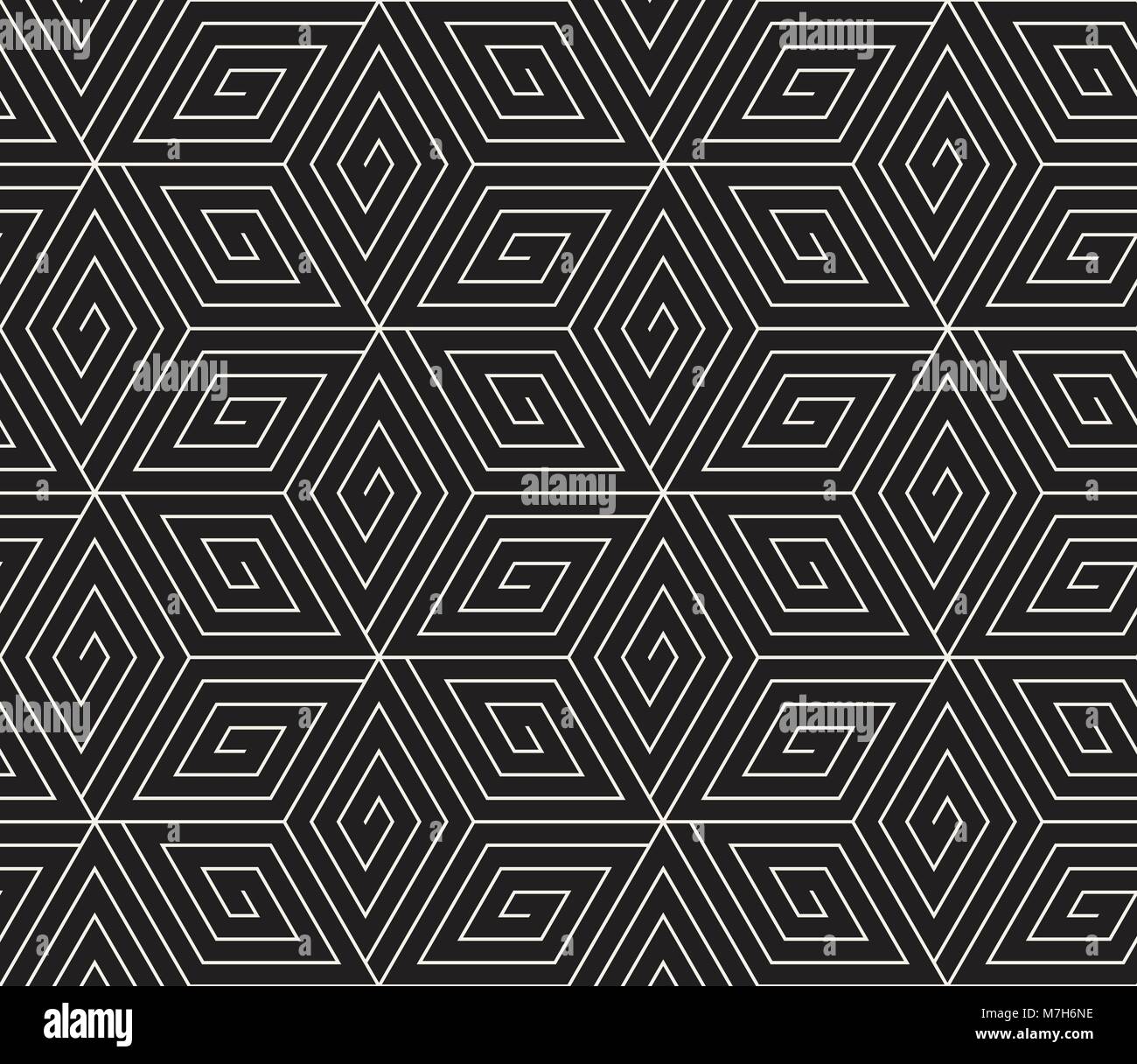 Vector seamless pattern. Modern stylish abstract texture. Repeating ...