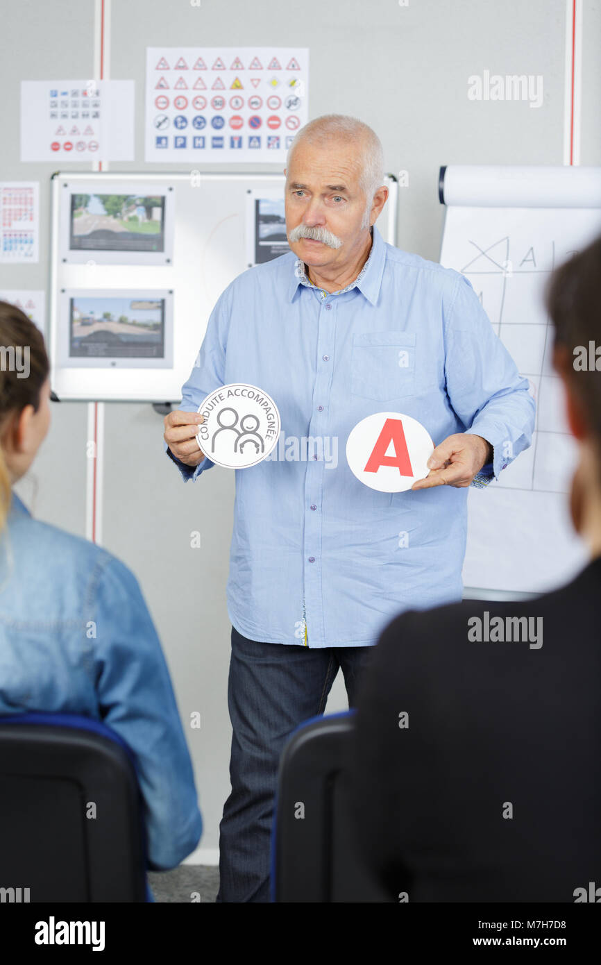 Driving theory test men hi-res stock photography and images - Alamy