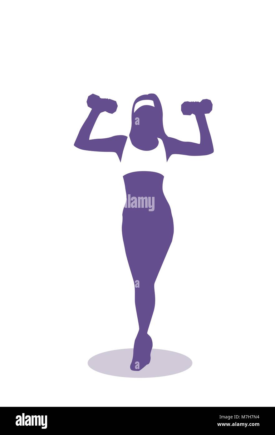 Fitness Silhouette Woman