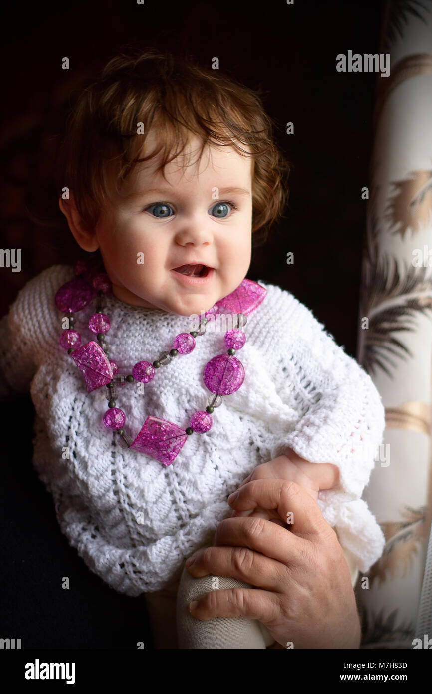 A typical Ukrainian family in which the family lives in happiness and ...