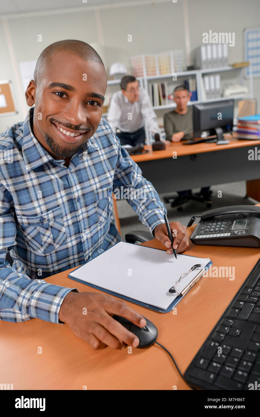 man in office Stock Photo - Alamy