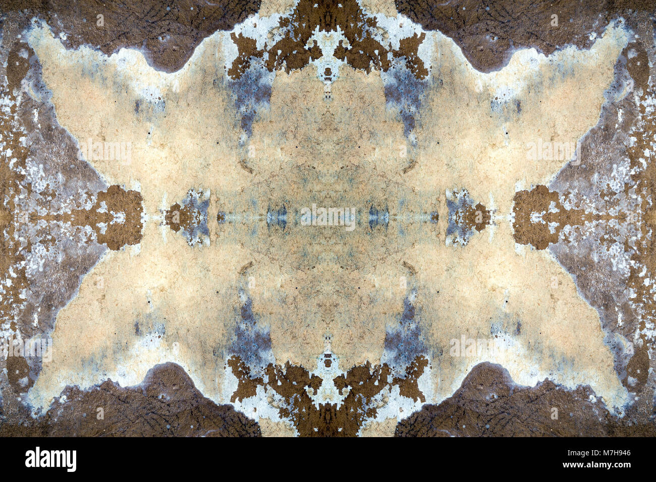 rusted wall texture collapsed, background image close-up Stock Photo ...