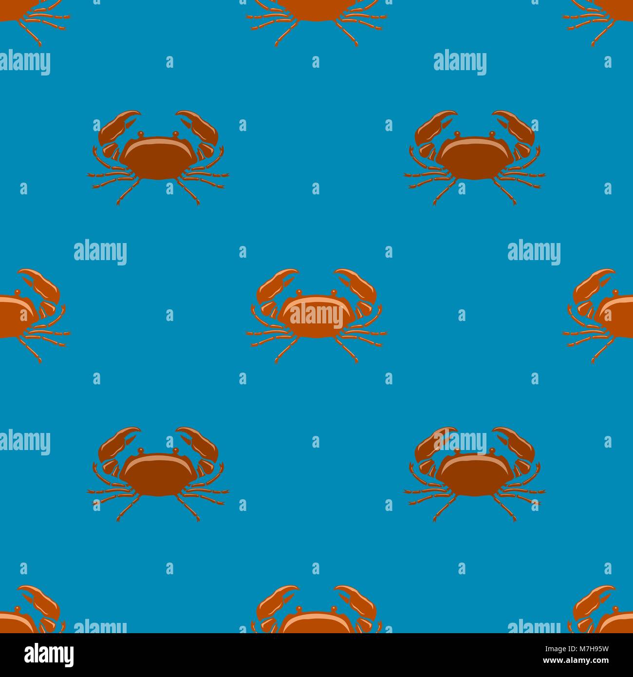 Giant blue crab Stock Vector Images - Alamy