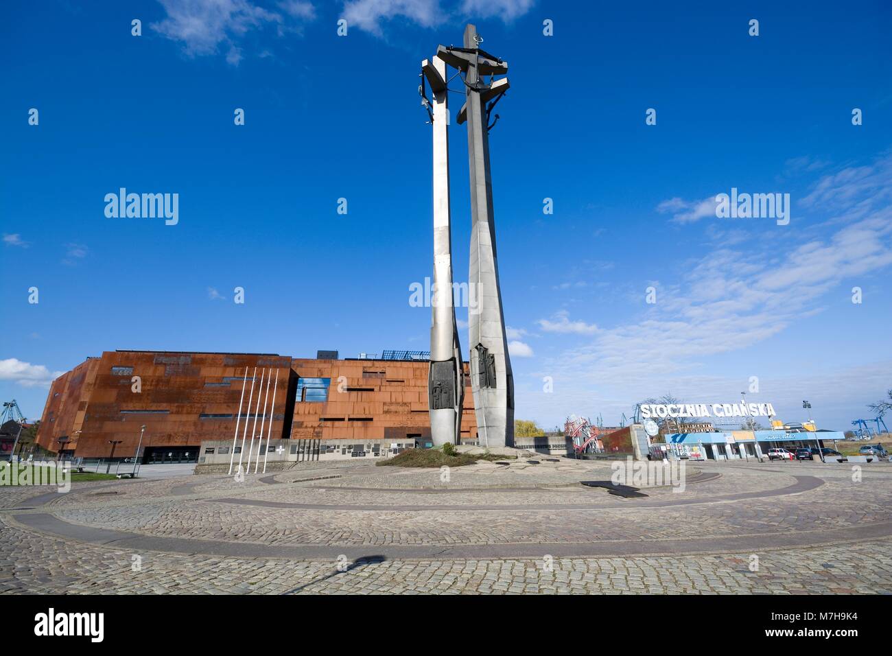 Gdansk shipyard strike hi-res stock photography and images - Alamy
