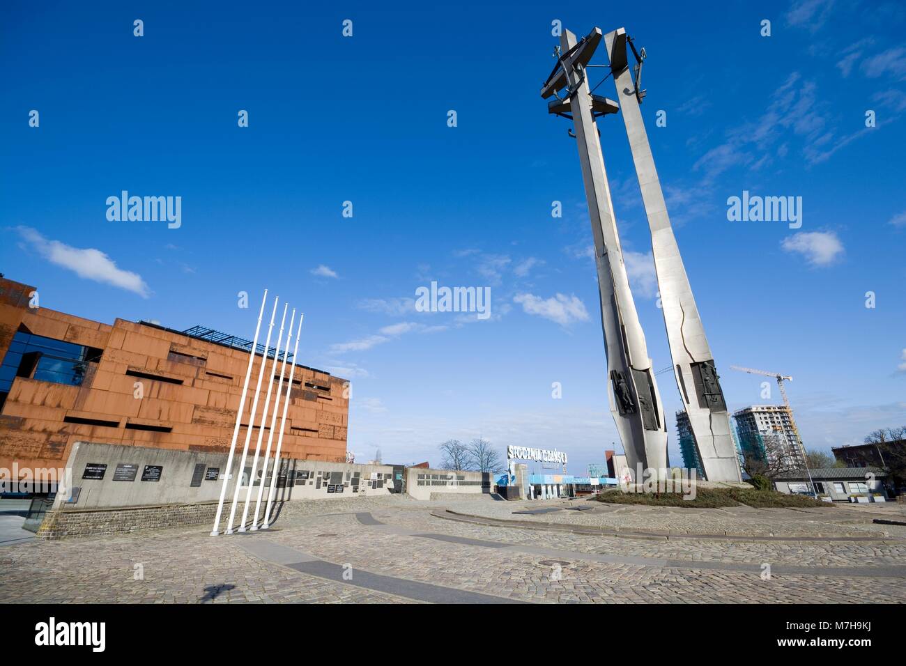 Gdansk shipyard strike hi-res stock photography and images - Alamy