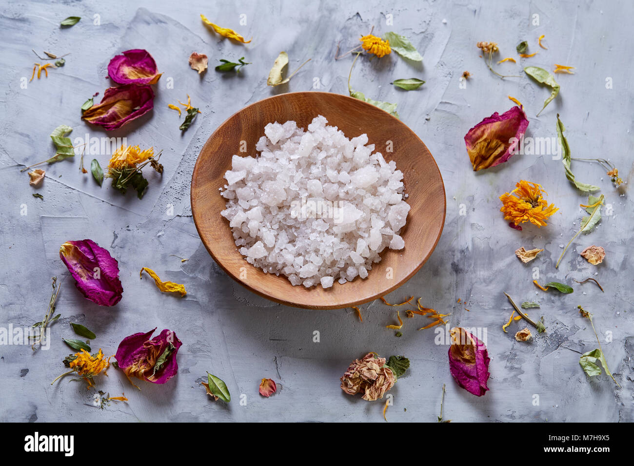 Beautiful composition of spa treatment on white background. Concept spa ...