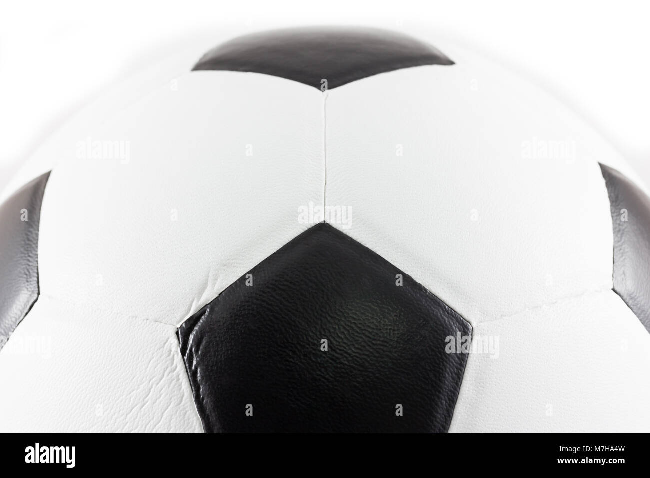 Football. Isolated on white background Stock Photo - Alamy