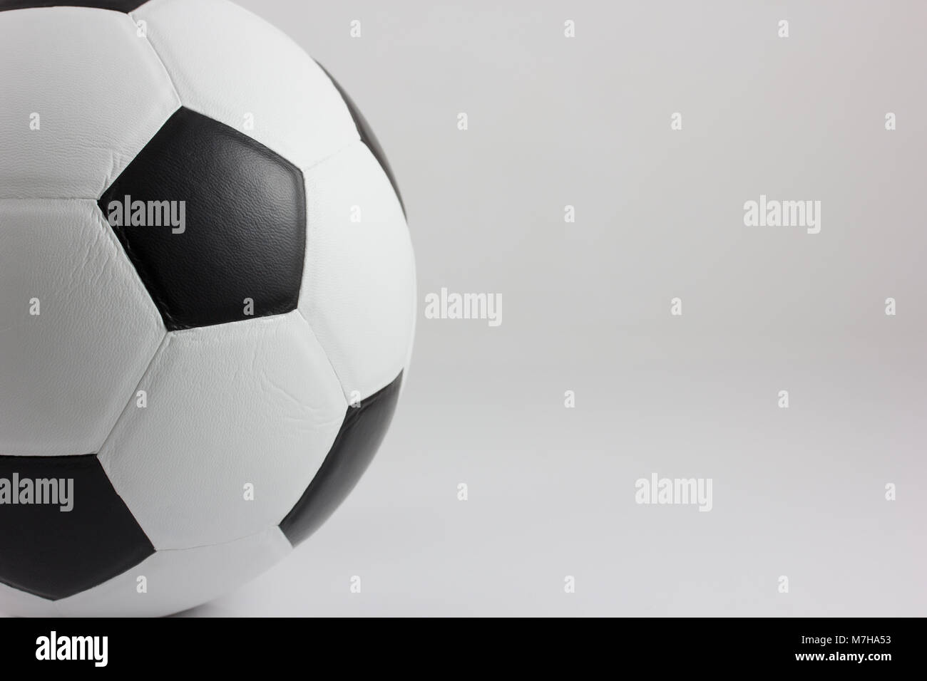 Football. Isolated on white background Stock Photo - Alamy