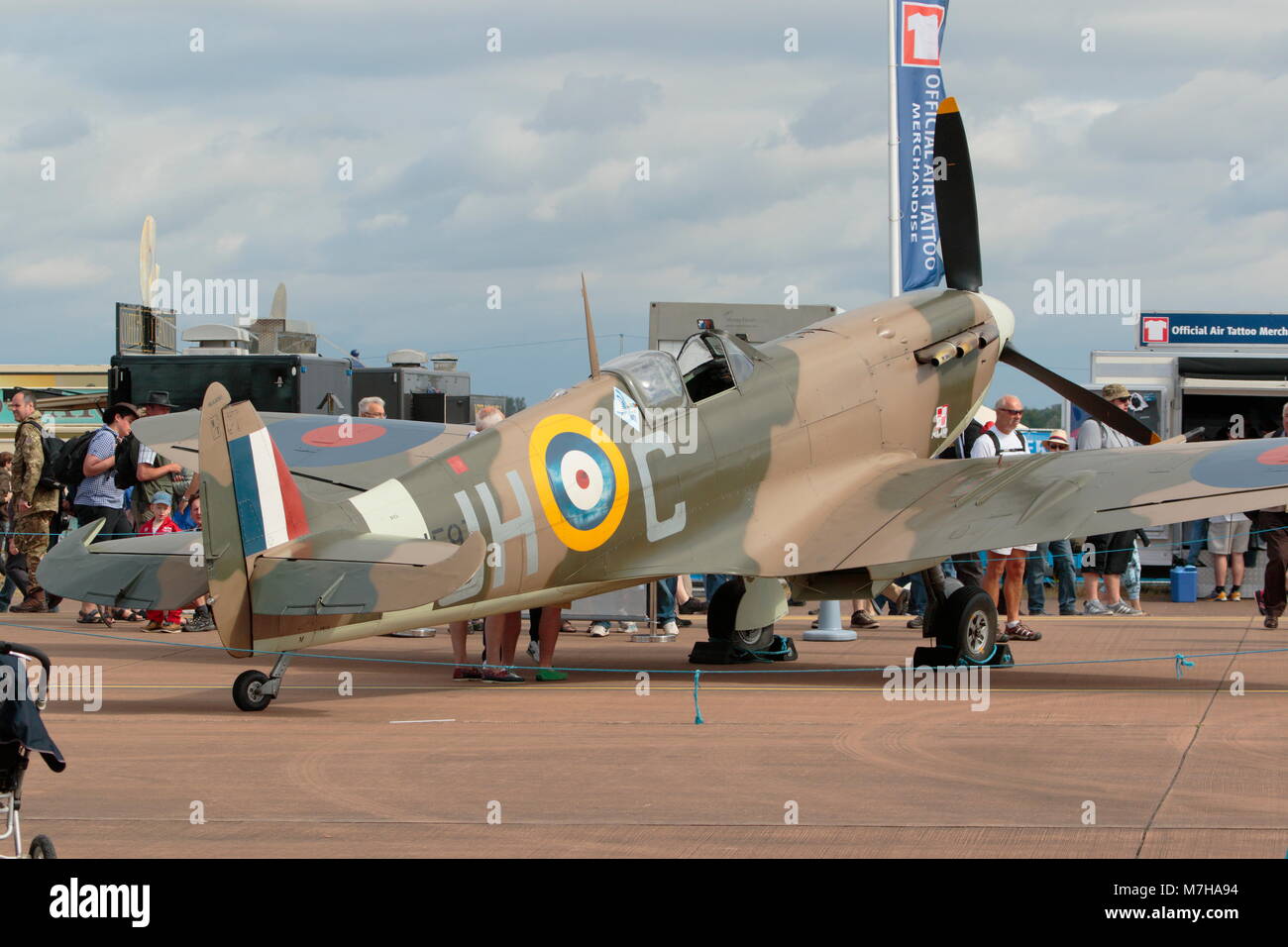Supermarine Spitfire, RAF Fairford, RIAT 2015 Stock Photo - Alamy