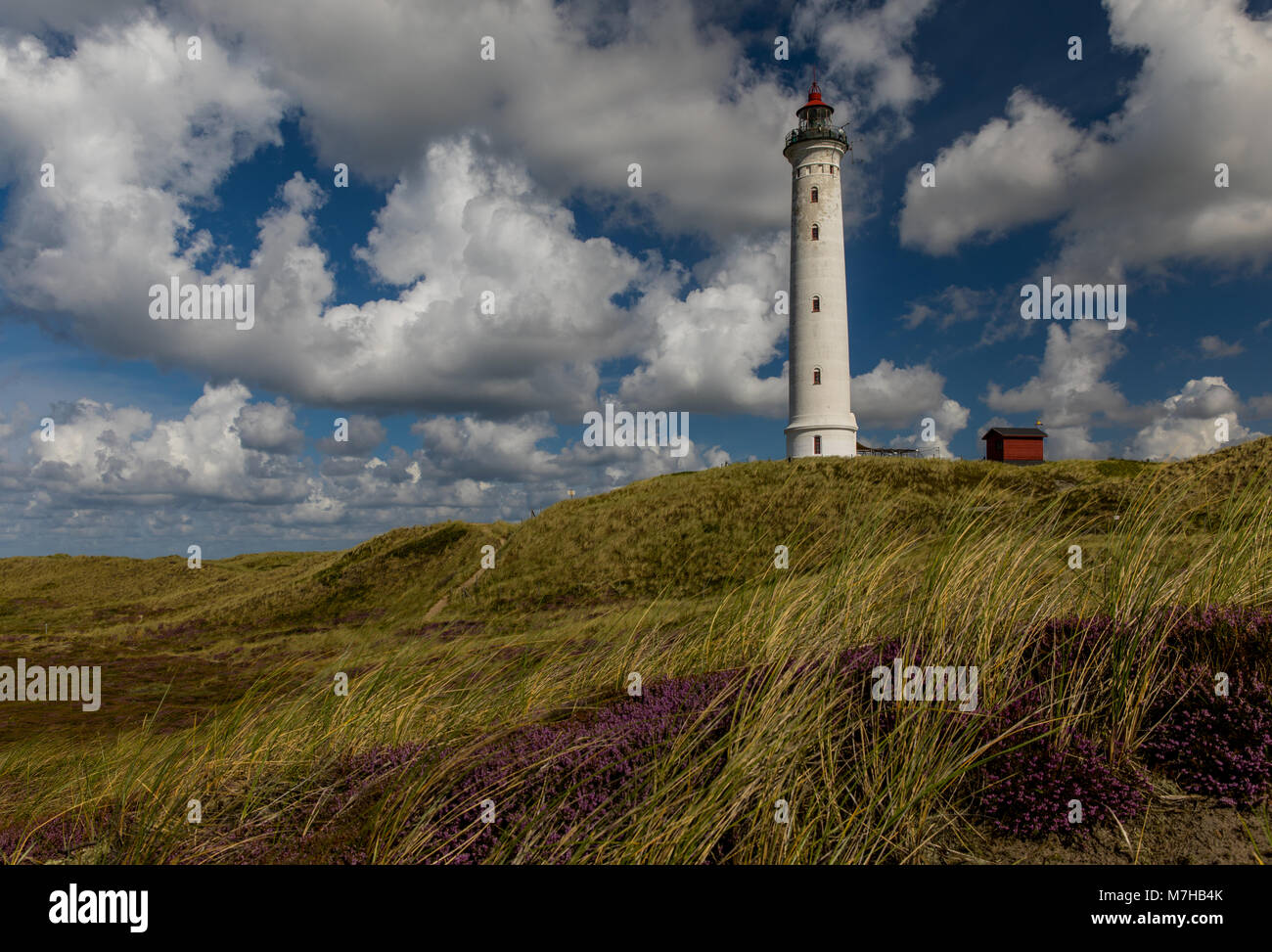 Lyngvig fyr lighthouse hi-res stock photography and images - Alamy