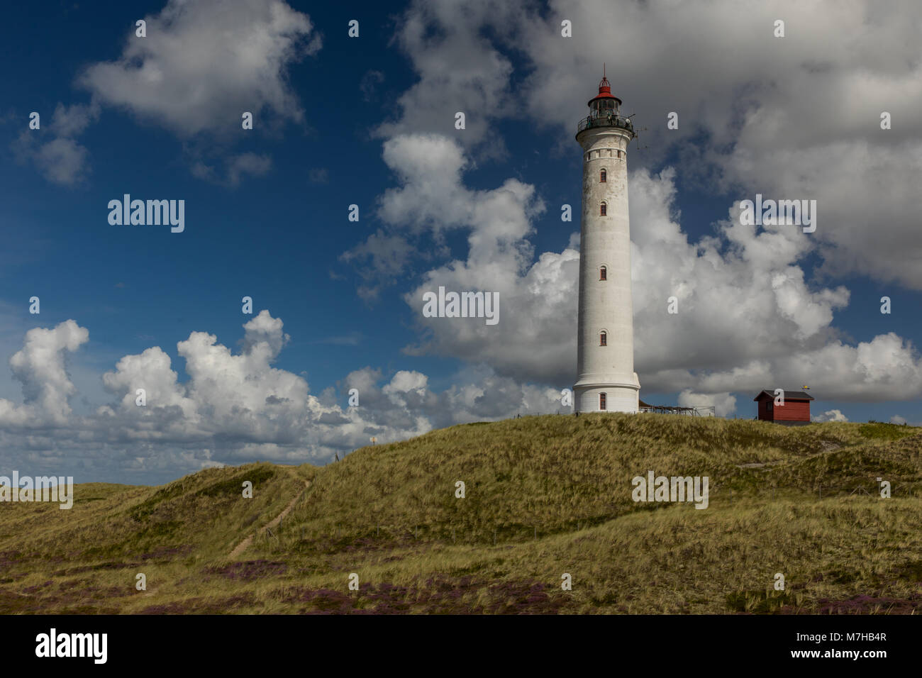 Lyngvig fyr lighthouse hi-res stock photography and images - Alamy