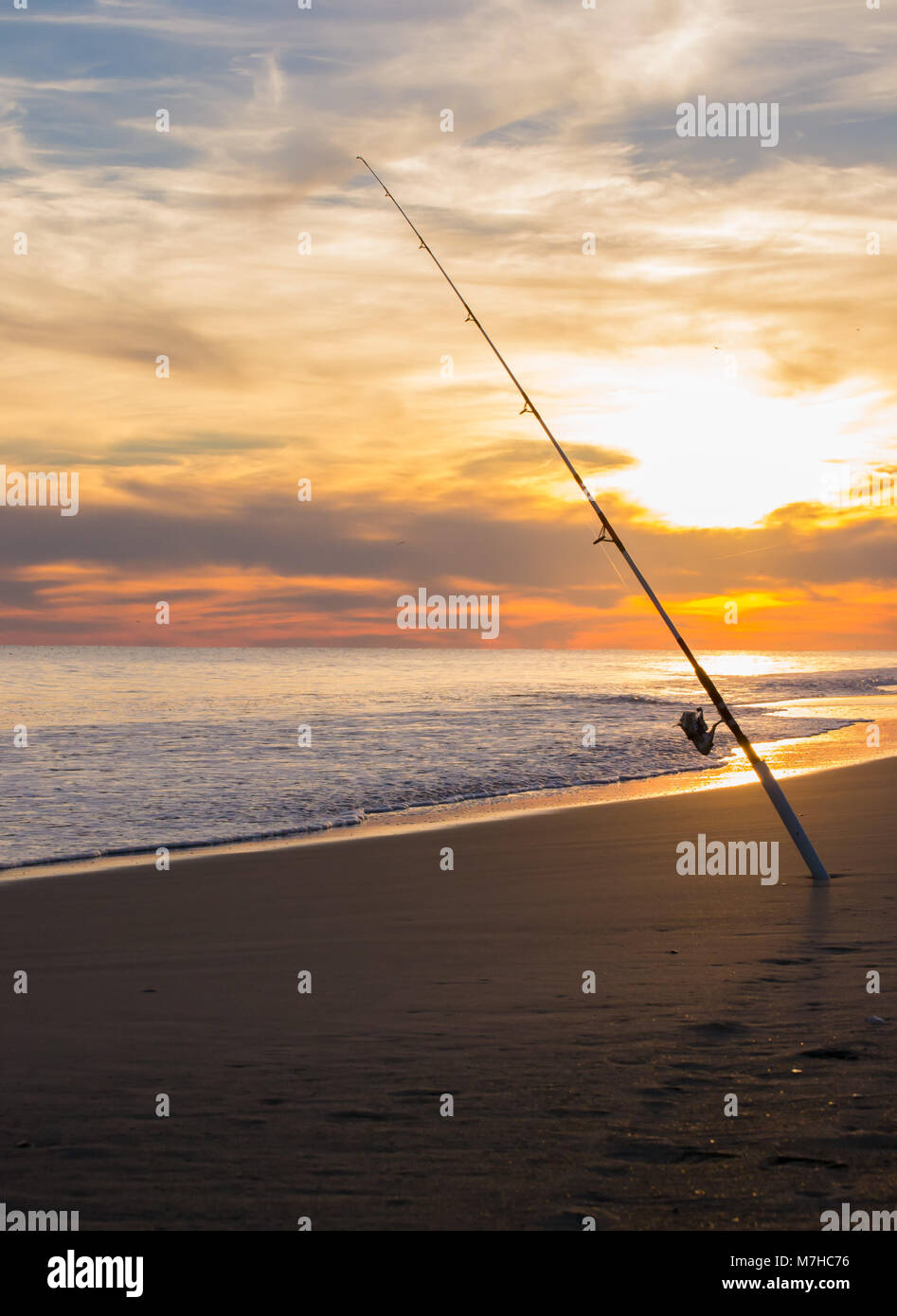 Beach life with sunsets and fishing. Found on the Crystal Coast, North ...