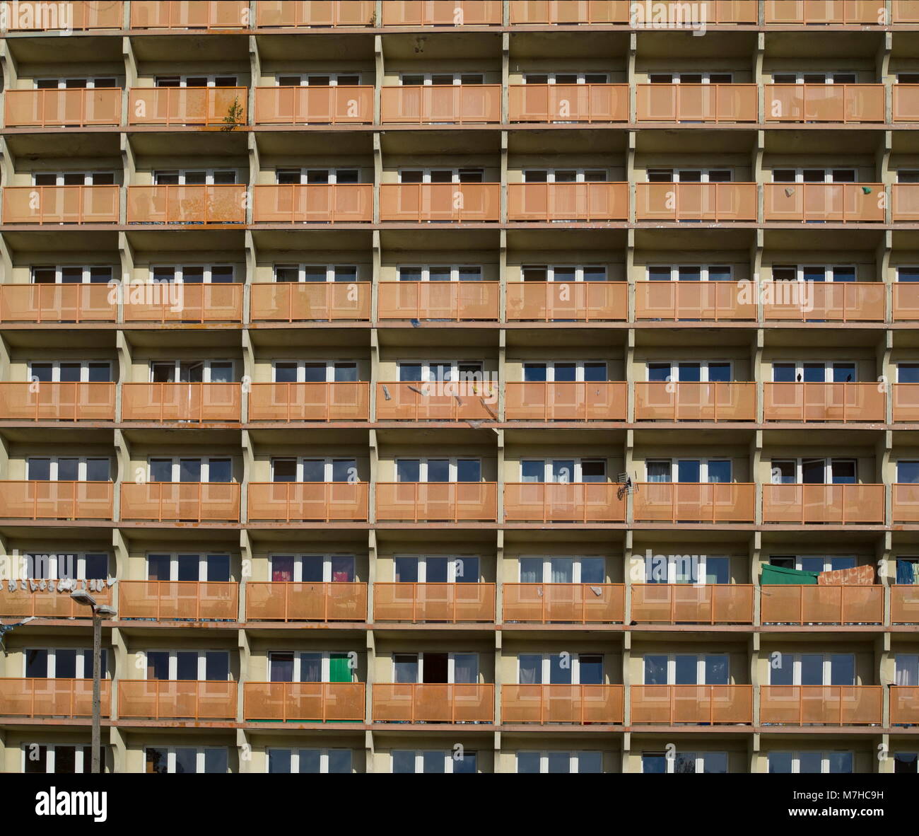 Student life. This building for university students. Huge building ...