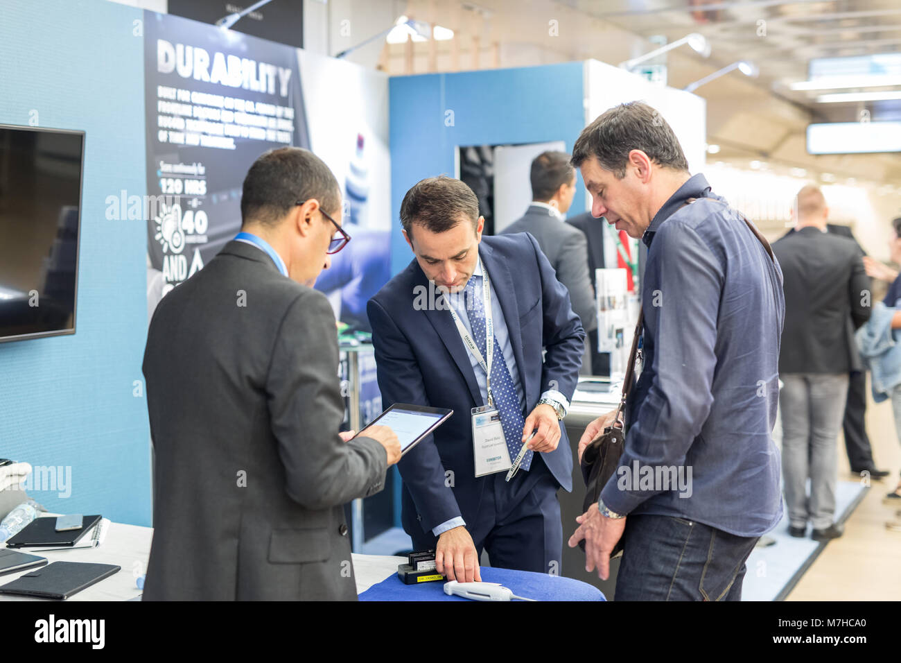 Fujifilm company representatives marketing new equipment for ultrasound ...